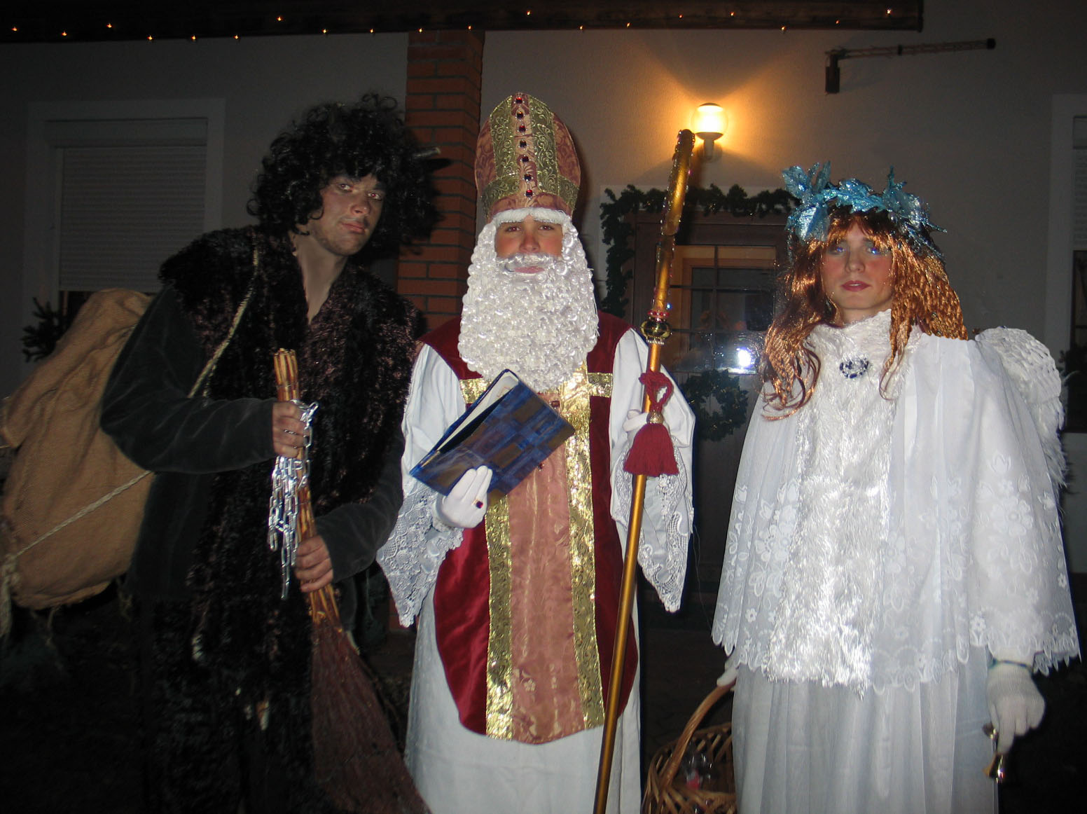 Omalovanky Cert Mikulas Andel